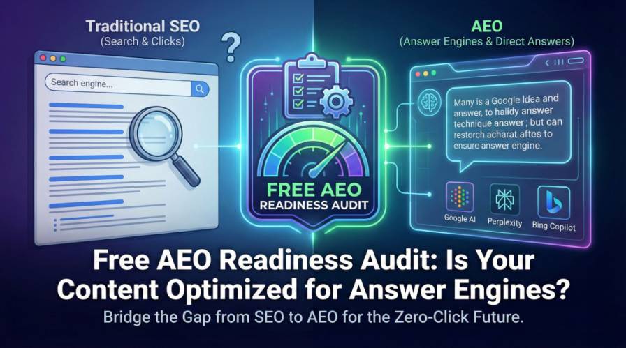 Free AEO Readiness Audit: Optimize for Answer Engines | AI Rank Lab ...